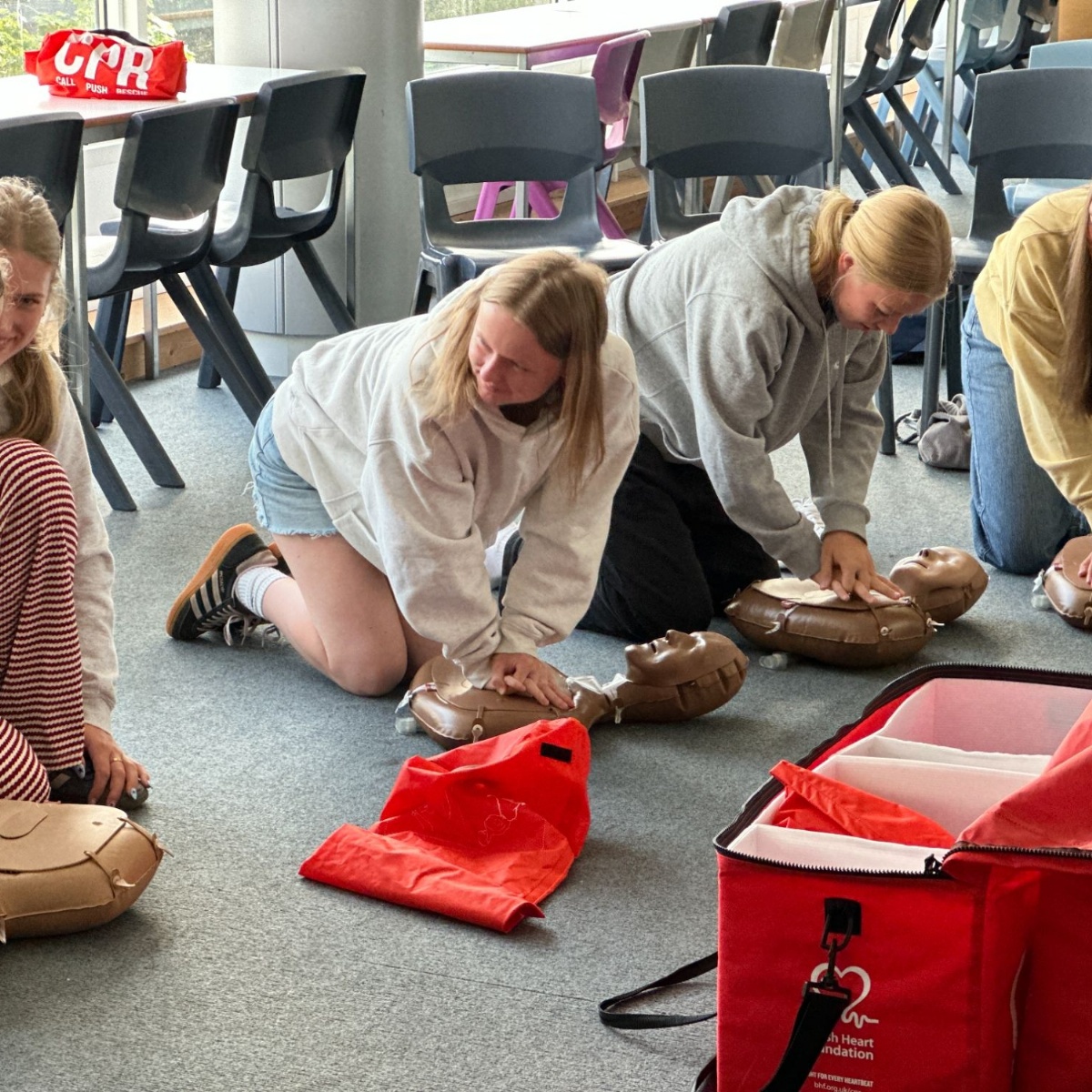 CPR Training for Year 12 - The Purbeck School