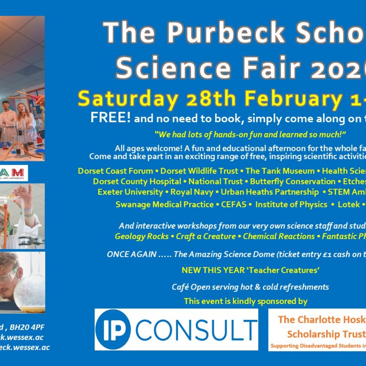 The Purbeck school Science Fair 2026 - The Purbeck School